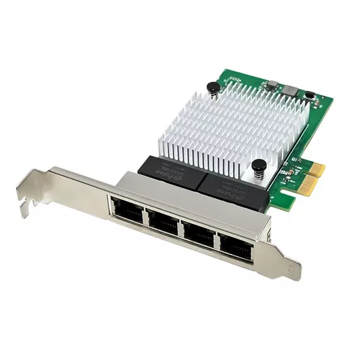 Jual Lan Card Quad 4 Port 1000 Gigabit Realtek RTL8111 Pci Express pcie ...