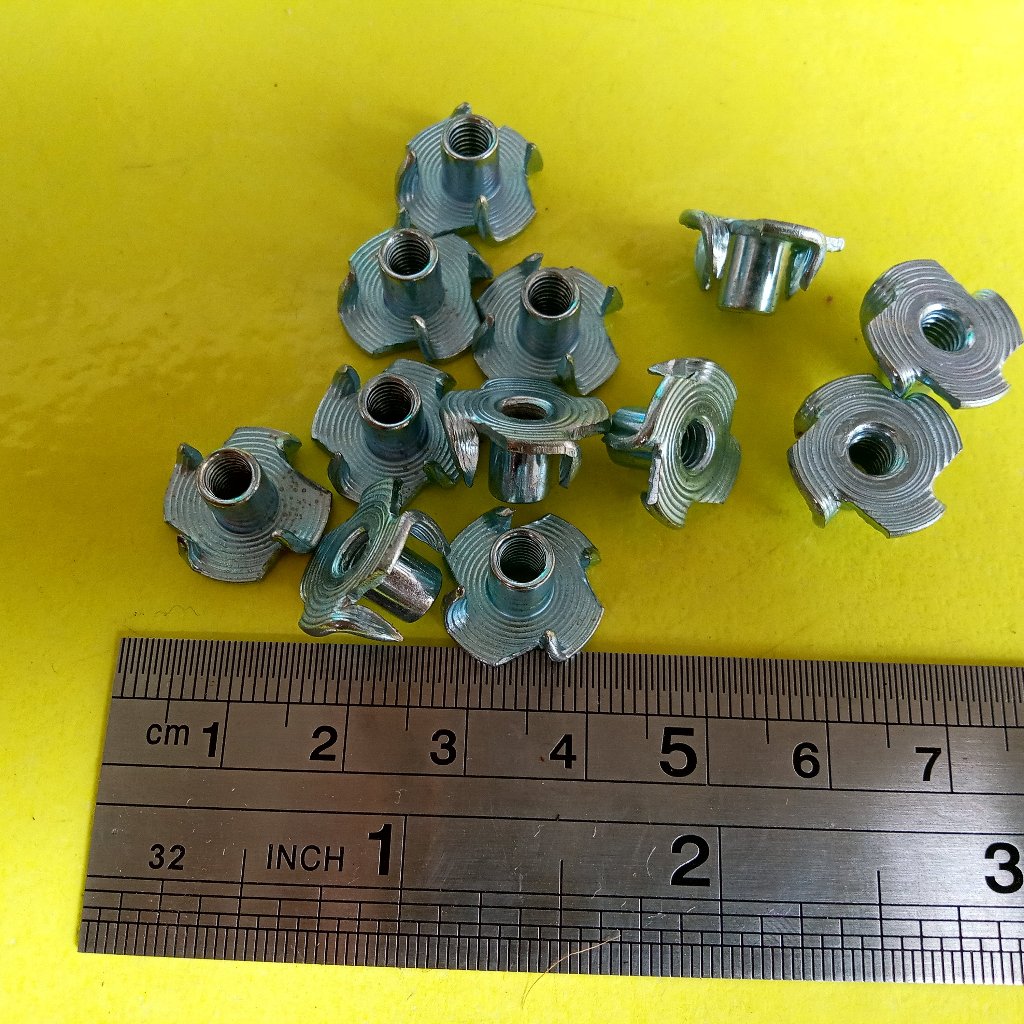 Jual MUR CAKAR M4 / T NUT 4 MM / T NUT M4 / TEE NUT M4 / MUR SPEAKER ...