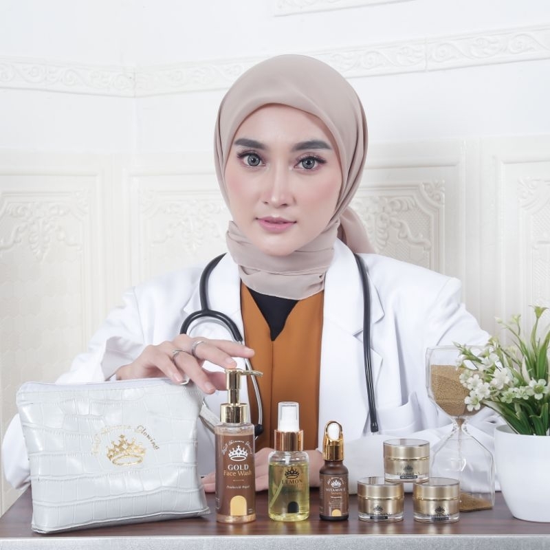 Jual paket Gold liposom Beauty glow farma Ori pemutih wajah | Shopee ...