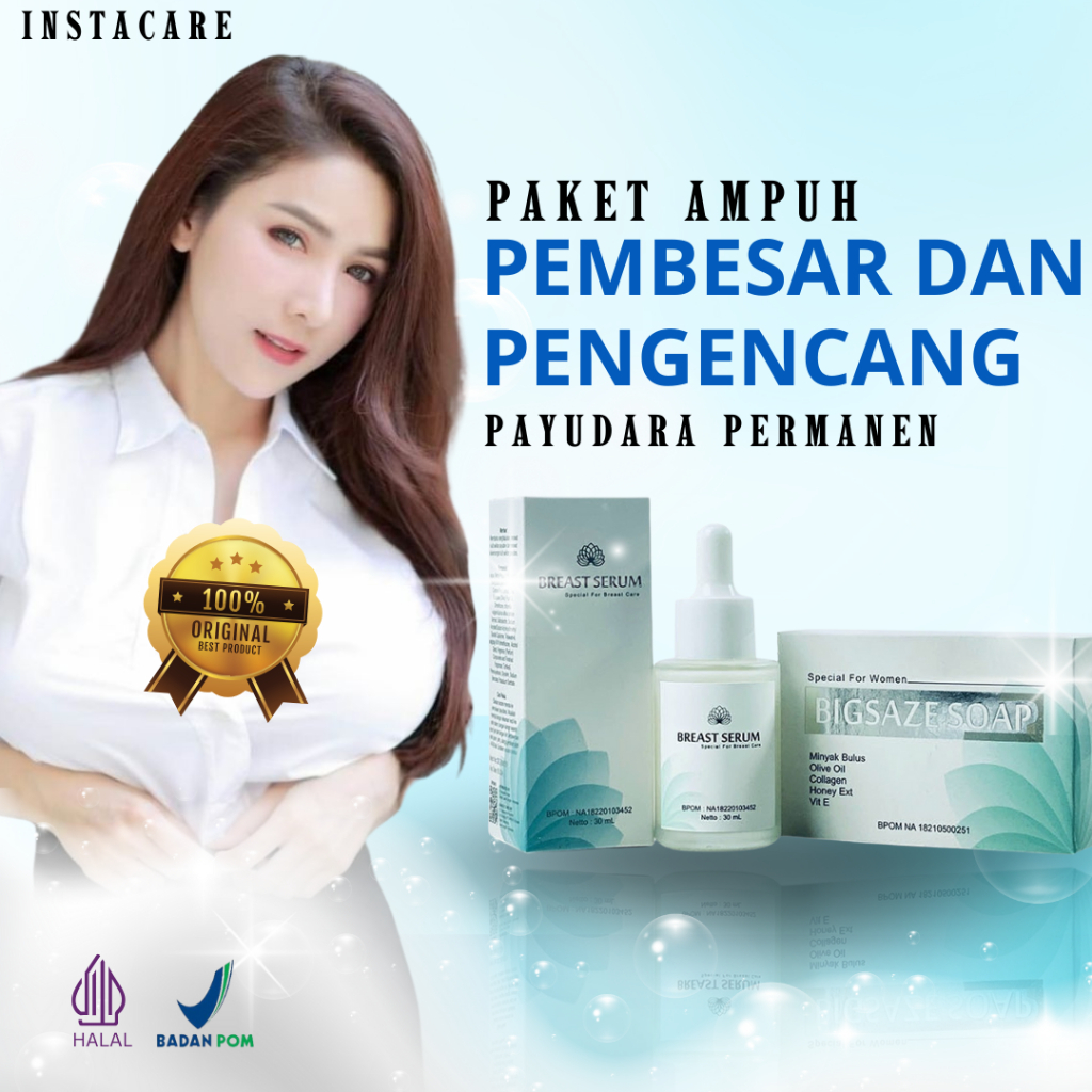 Jual PAKET PEMBESAR DAN PENGENCANG PAYUDARA BREAST SERUM PALING AMPUH ...