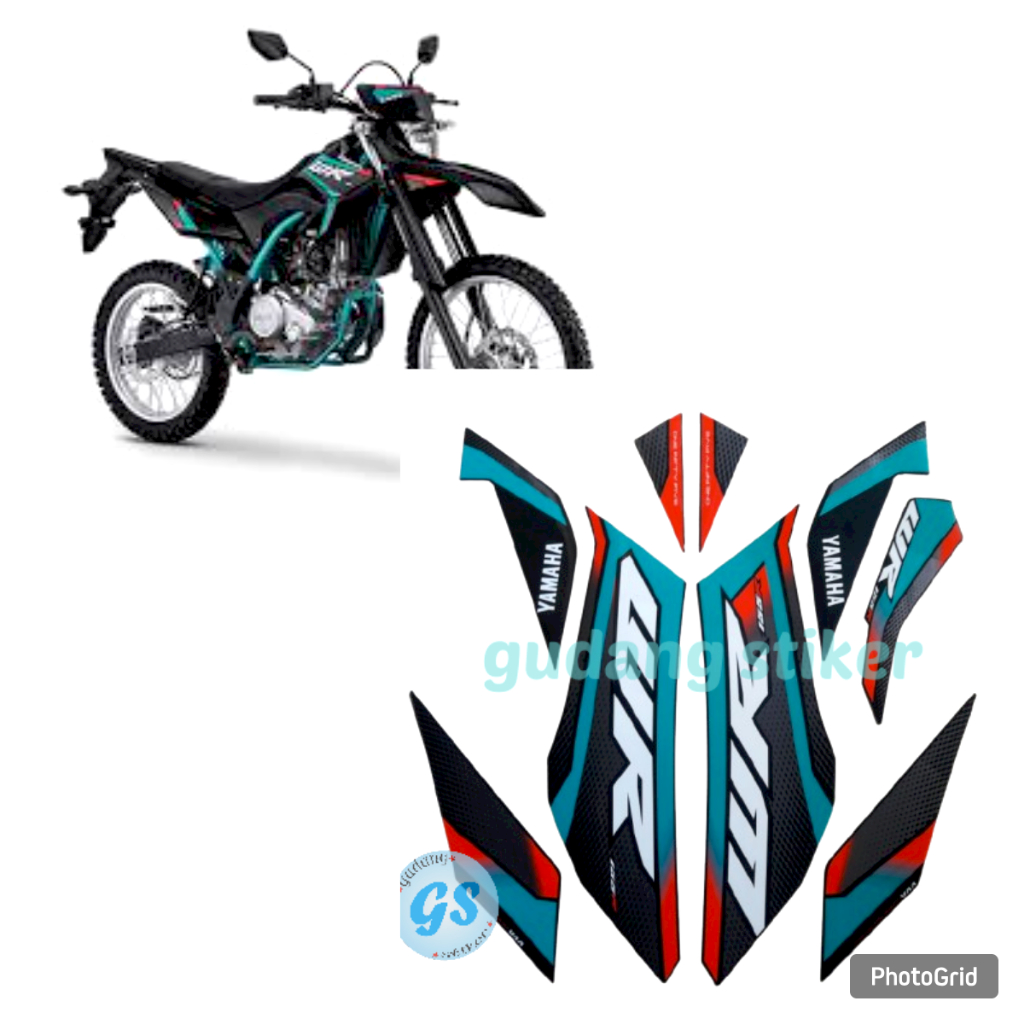 Jual sticker striping body motor yamaha wr 155 r 2025 hitam | Shopee ...