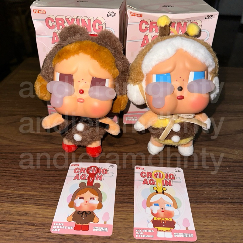 Jual POPMART CRYBABY Crying Again Crying Baby BEE BEAR SELECTED ...