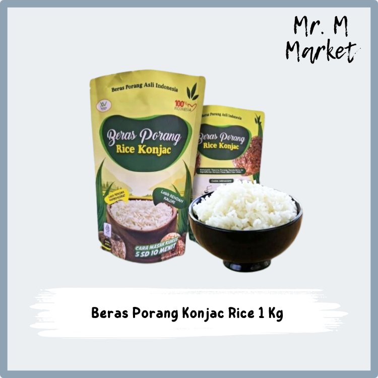 Jual Beras Porang 1 Kg - Shirataki/Konjac Rice | Shopee Indonesia