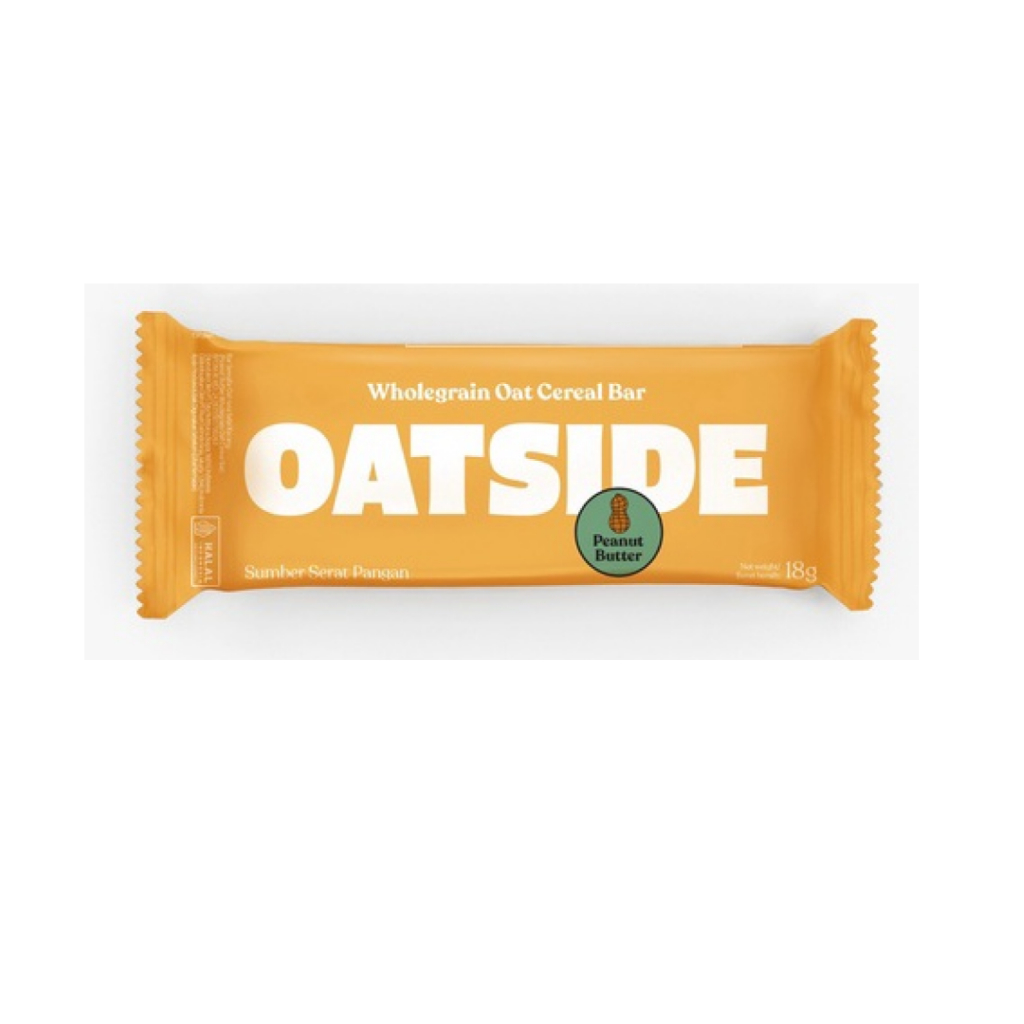 Jual Oatside Wholegrain Oat Cereal Bar 18gram | Shopee Indonesia