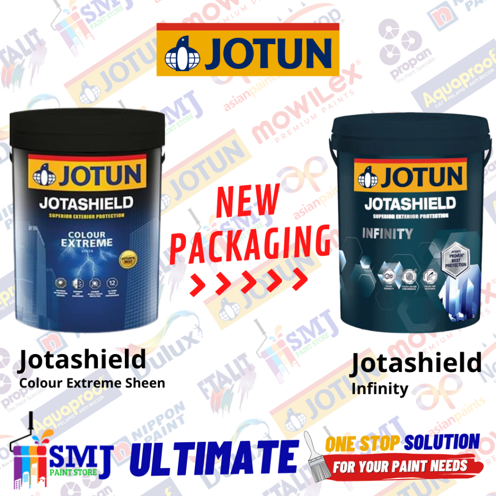 Jual Cat Tembok Eksterior JOTUN JOTASHIELD INFINITY Warna White 20L ...