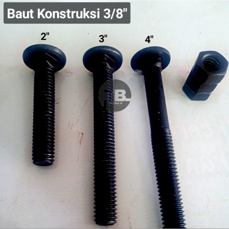 Jual Baut CB / Baut Payung 3/8" | Shopee Indonesia