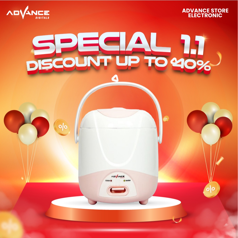 Jual [FREE ONGKIR] ADVANCE - G06 Rice Cooker Magic Com Mini 0.6 L/ G07D Rice Cooker 0.7 L ...