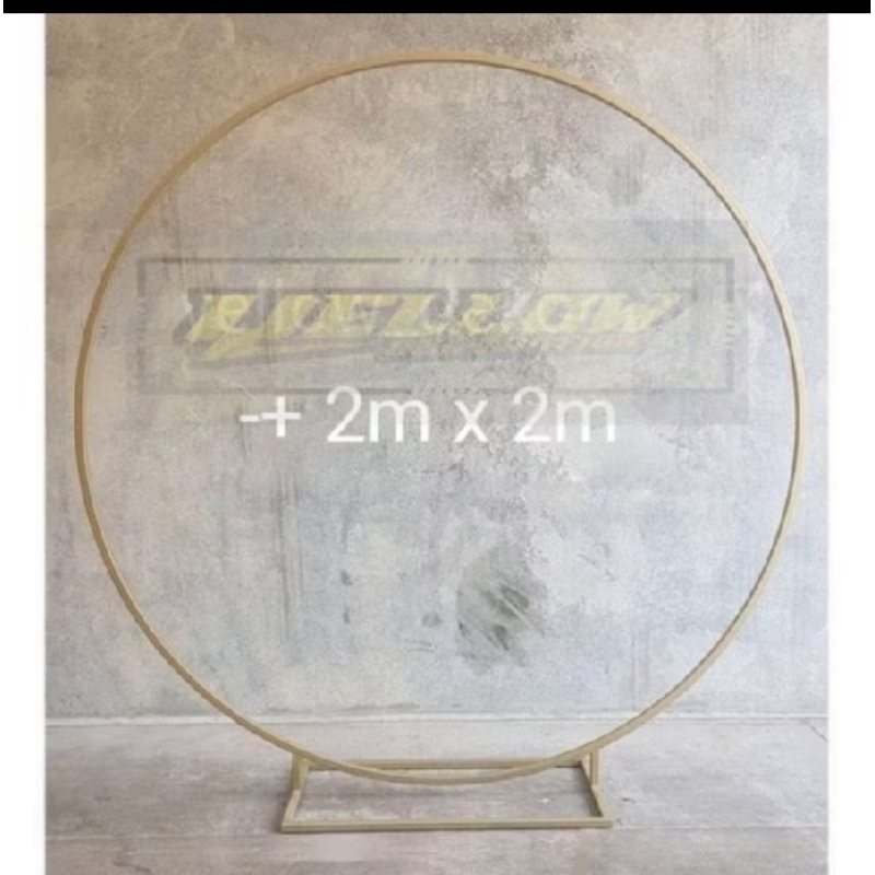 Jual ring besi backdrop dekor lamaran,nikah, ulangtahun | Shopee Indonesia