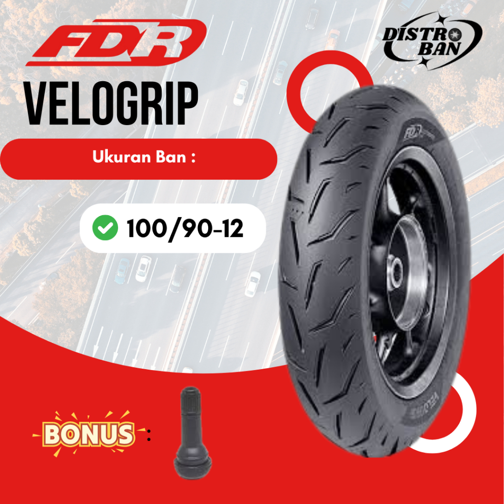 Jual Ban Motor Scoopy Ring 12 Freego FDR Velogrip 100/90 110/90 ban ...