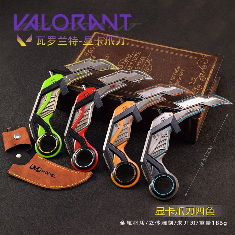 Jual Valorant RGX 11Z Pro Karambit Knife Mainanan Fake Pisau Palsu ...