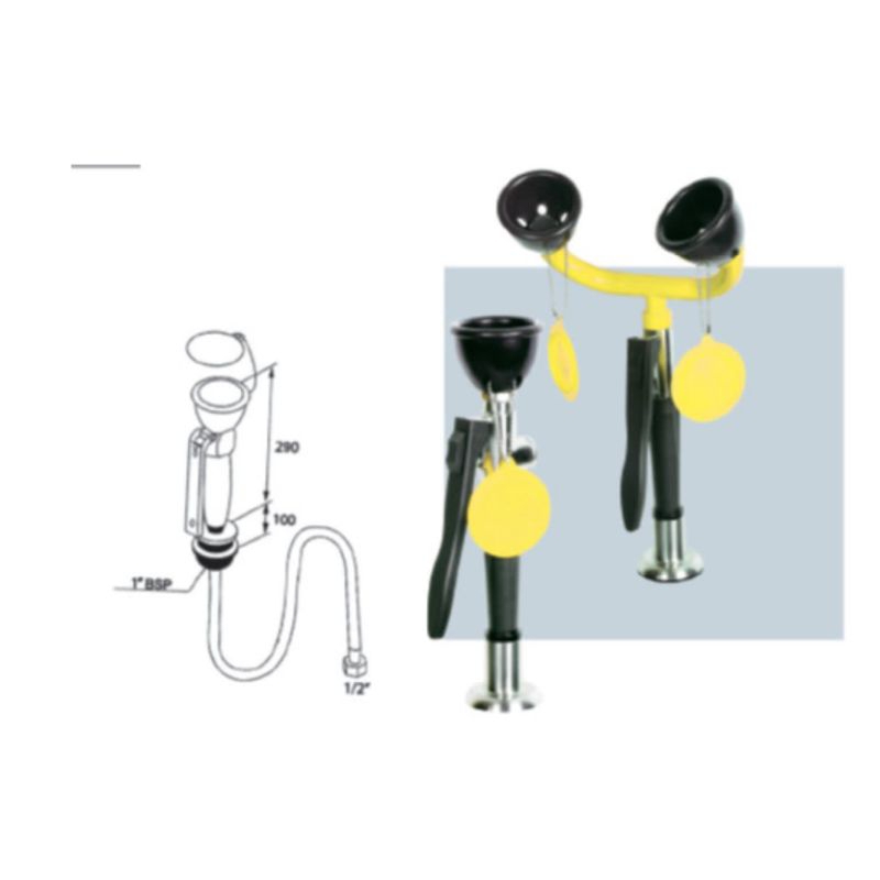 Jual DURATAP EMERGENCY EYE WASH BENCH MOUNTED UNIT STANDARD ...