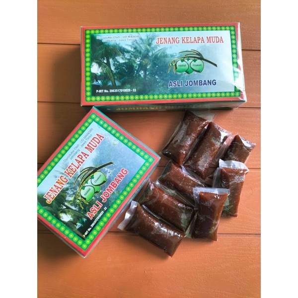 Jual Dodol Jenang Kelapa Muda Asli Khas Jombang Isi 8 Biji 100% HALAL ...