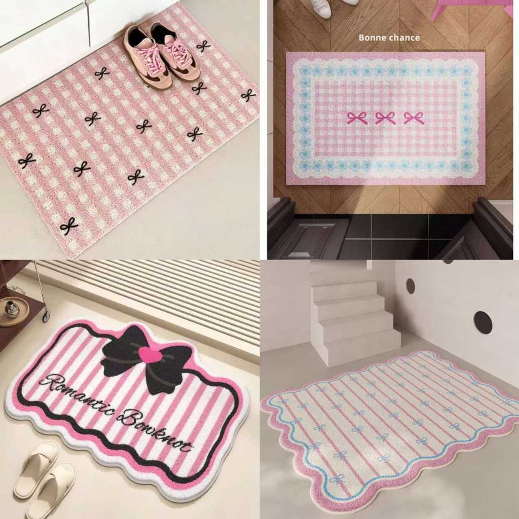 Jual GIRLY SERIES FLOORMAT (40X60CM)/Aesthetic Floor Mat/Keset Kaki ...