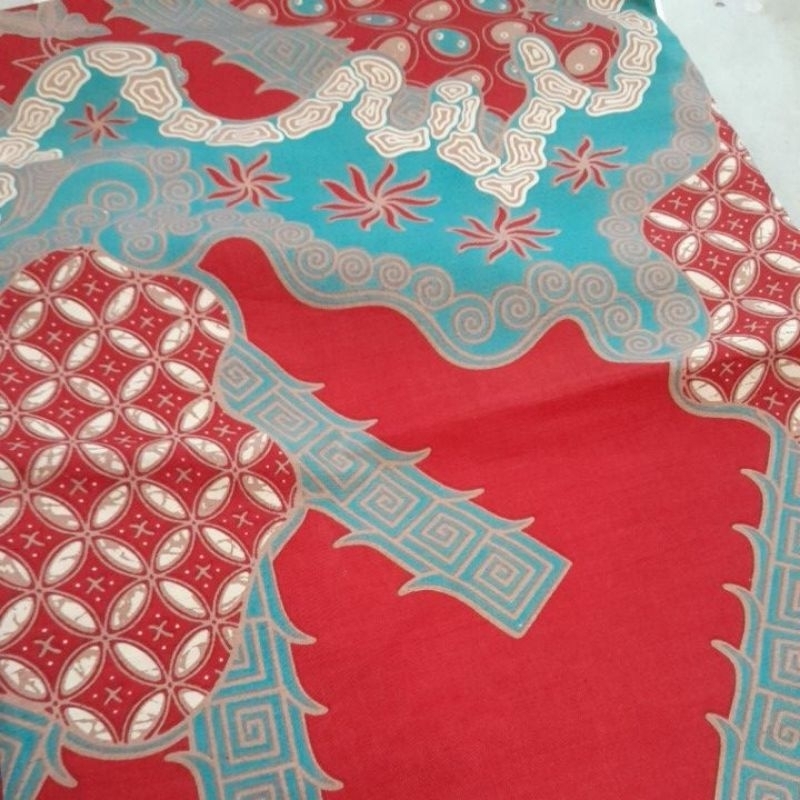 Jual Kain Batik Merah Putih dan Biru | Shopee Indonesia