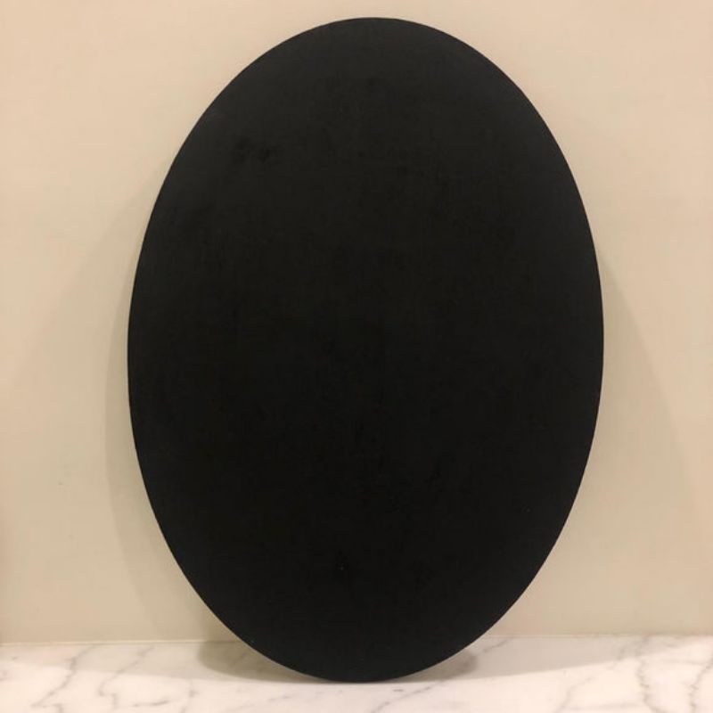 Jual Kanvas Lukis Flywood/Triplek Oval Hitam 30cm | Shopee Indonesia