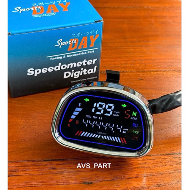 Jual SPEEDOMETER SPIDOMETER CD90 CB GL GL100 FULL LED DIGITAL SPIDO ...