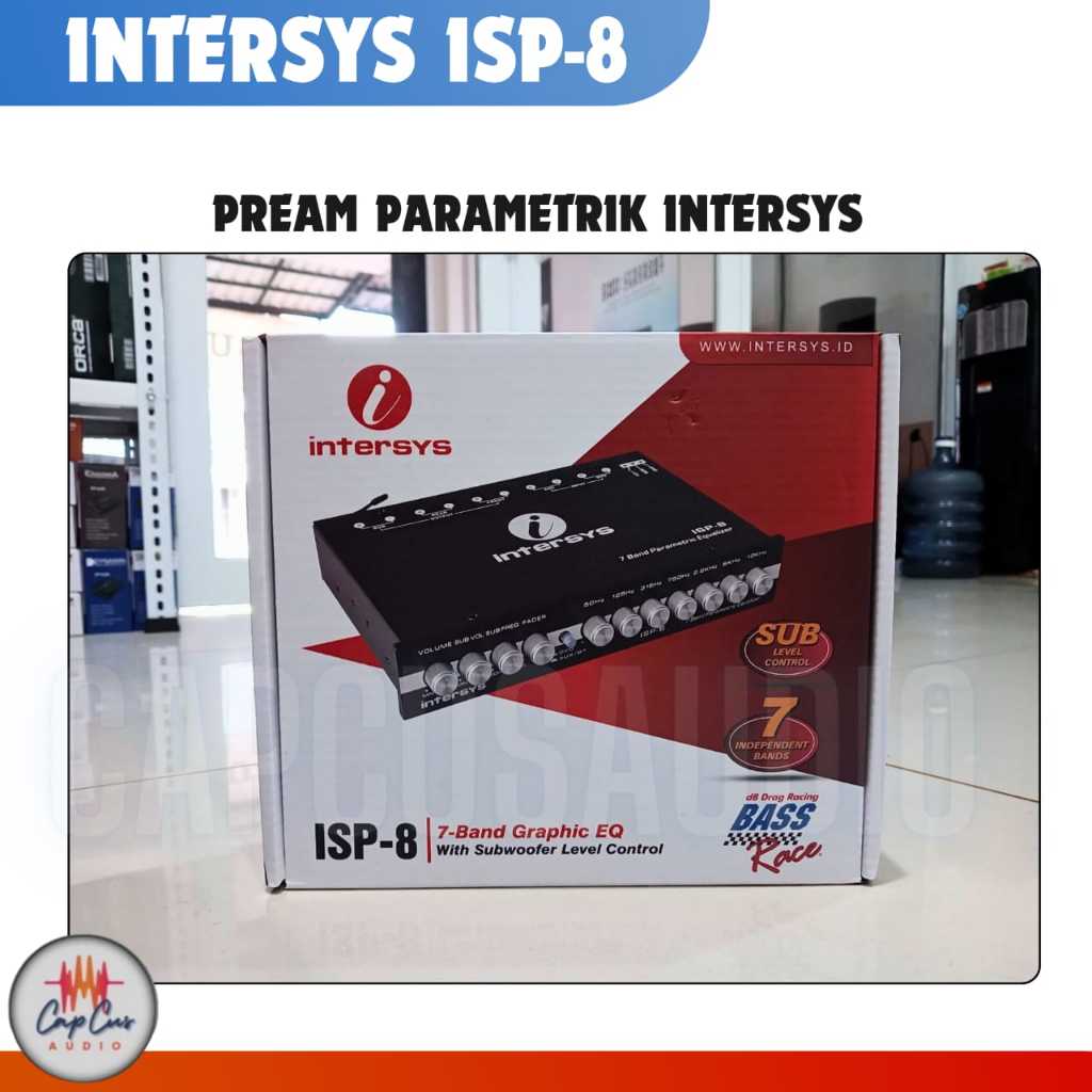 Jual PARAMETRIC EQUALIZER 7 BAND INTERSYS ISP-8/PPARAMETRIC INTERSYS ...