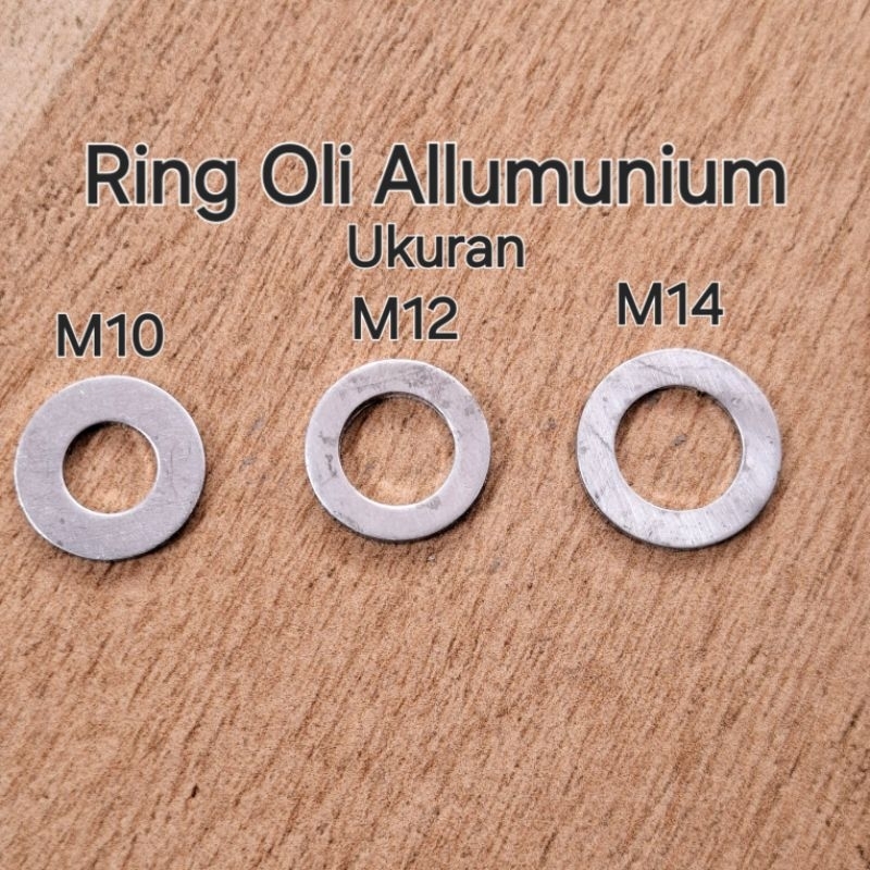 Jual Ring OLi alumunium M8. M10. M12. M14. | Shopee Indonesia