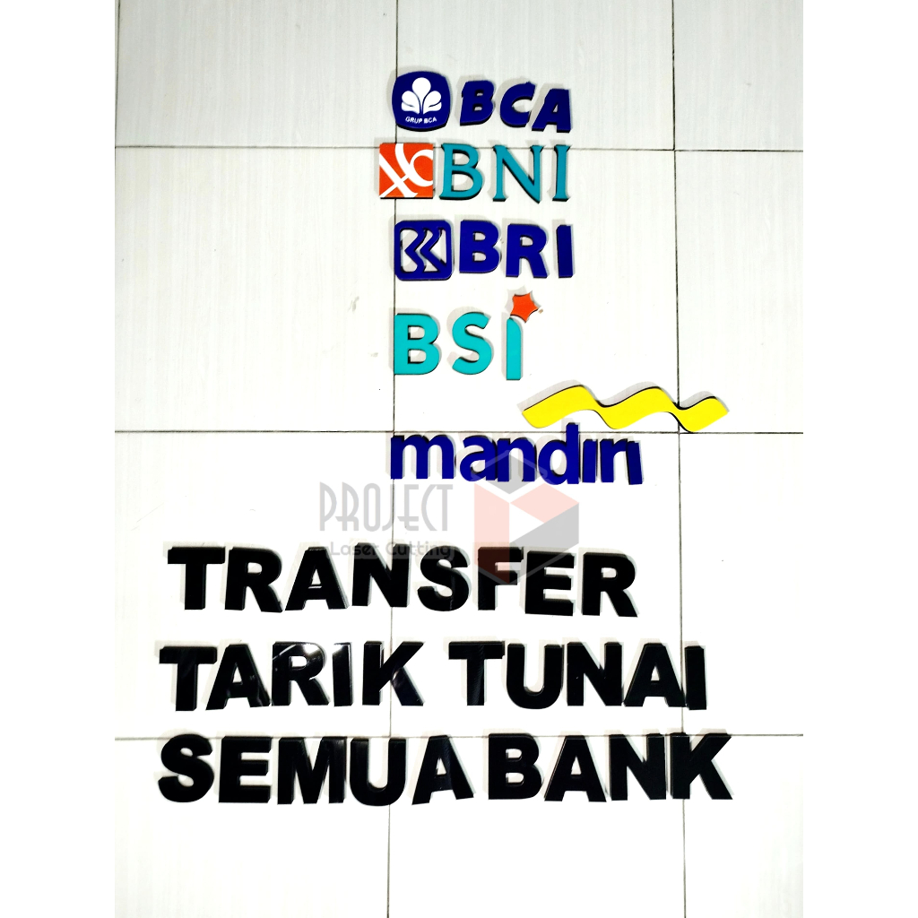Jual LOGO SEMUA AGEN BANK/LOGO BCA | LOGO BNI | LOGO BRI | LOGO MANDIRI ...