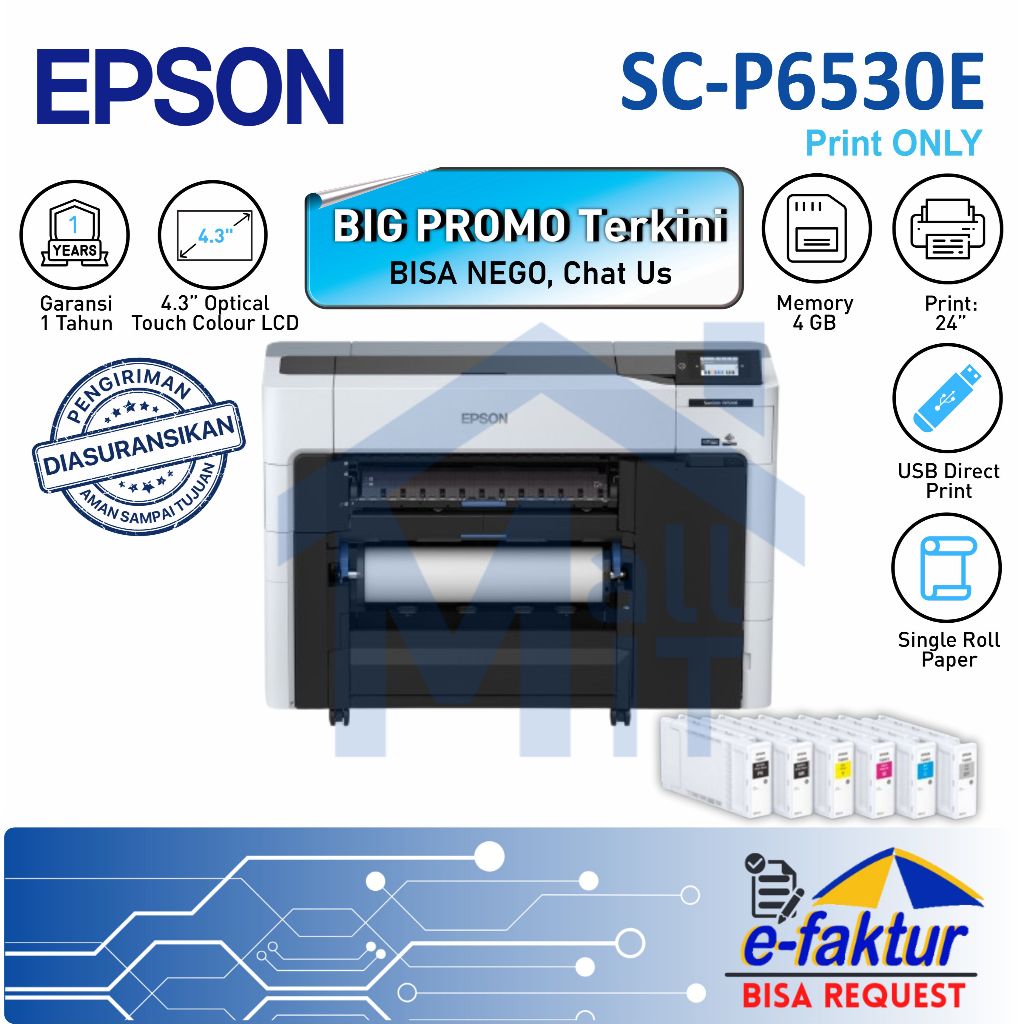 Jual MALLIT EPSON Printer EPSON Surecolor SC-P6530E SC P6530E Printer ...