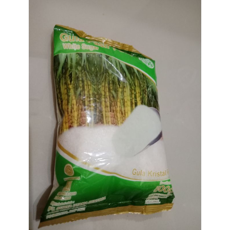 Jual gula pasir kristal putih merk sus 500gr | Shopee Indonesia