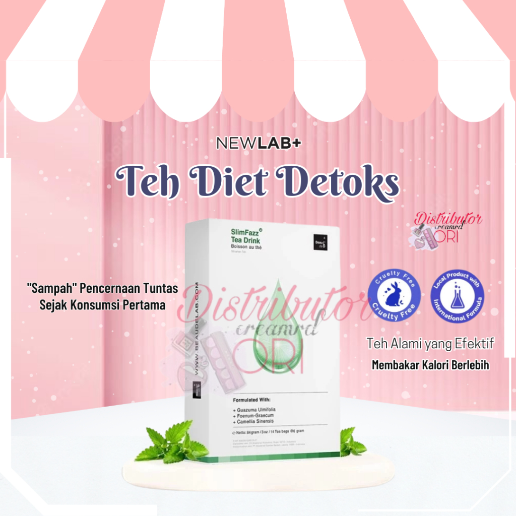Jual Original NEWLAB TEH DIET DETOKS | Beaudelab Slimming & Detox Green ...