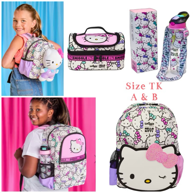 Jual NEW EDITION BACKPACK SD /TK HELLO KITtY GRADE ORI | Shopee Indonesia