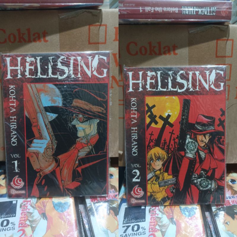 Jual Komik hellsing 1,2 segel / komik hellsing vol 1,2 segel | Shopee Indonesia