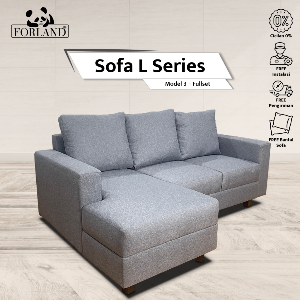 Jual Forland Sofa L Series Model 3 | Shopee Indonesia