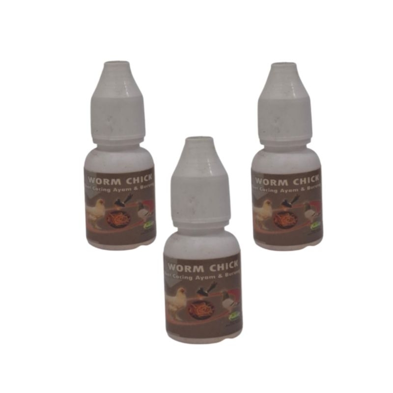 Jual worm chick obat cacing ayak dan burung 10ml | Shopee Indonesia