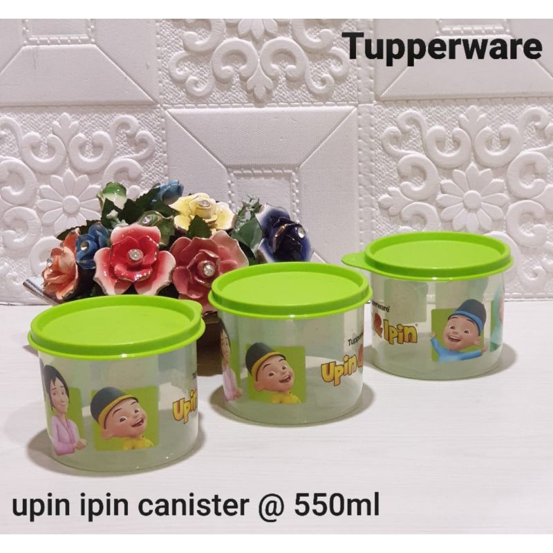 Jual Tupperware Upin Ipin Canister 550ml | Shopee Indonesia