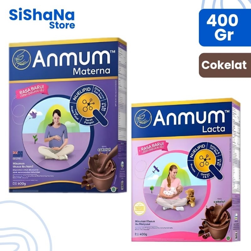Jual ANMUM Materna / ANMUM Lacta Rasa COKLAT 400gr | Shopee Indonesia