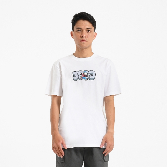 Jual 3Second Kaos Pria Lengan Pendek Regular Fit Katun Logo Script Moving 701124 | Shopee Indonesia