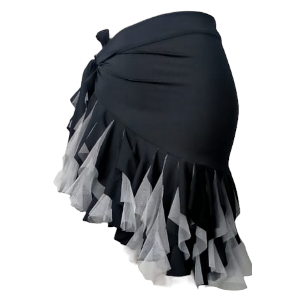 Jual Rok belly dance rumbai rok line dance latin dance model lilit ...