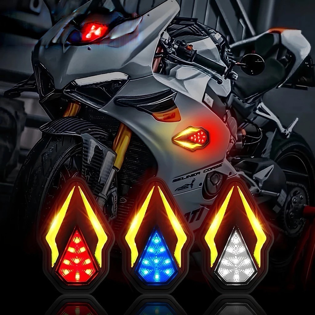 Jual Lampu Sen Tempel Model Predator New Led R15 R25 Ninja Gsx Cbr150 Dll Sein Tempel Lampu Sen ...