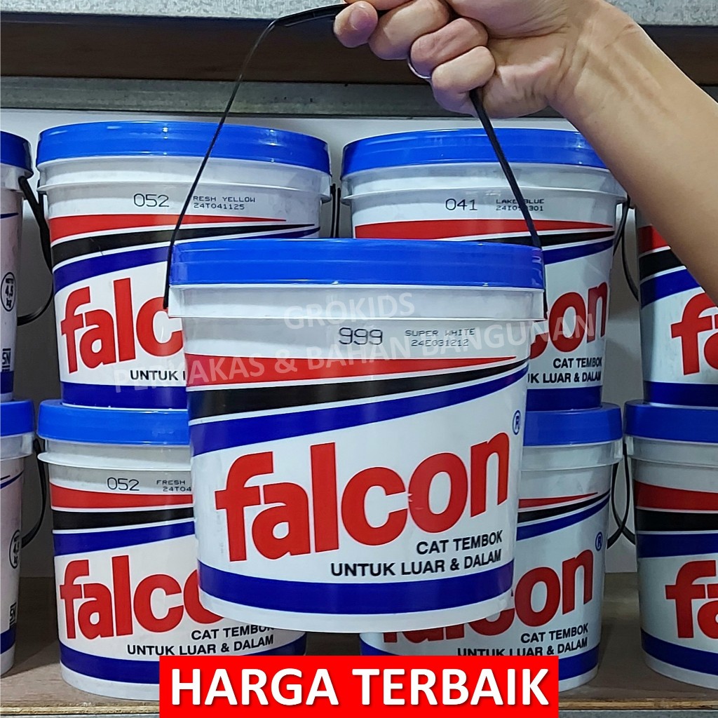 Jual Cat Falcon Galon 4.5 Kg Interior dan Exterior | Cat Tembok Murah ...