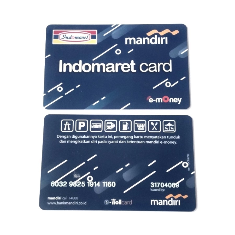 Jual e-Money by Mandiri Logo Indomaret | Shopee Indonesia