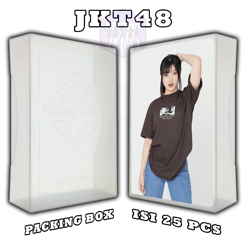 Jual (ISI 25PCS) PC JKT48 FANMADE PHOTOCARD JKT48 GAMBAR 1 SISI PILIHAN VARIAN TEMA | Shopee ...