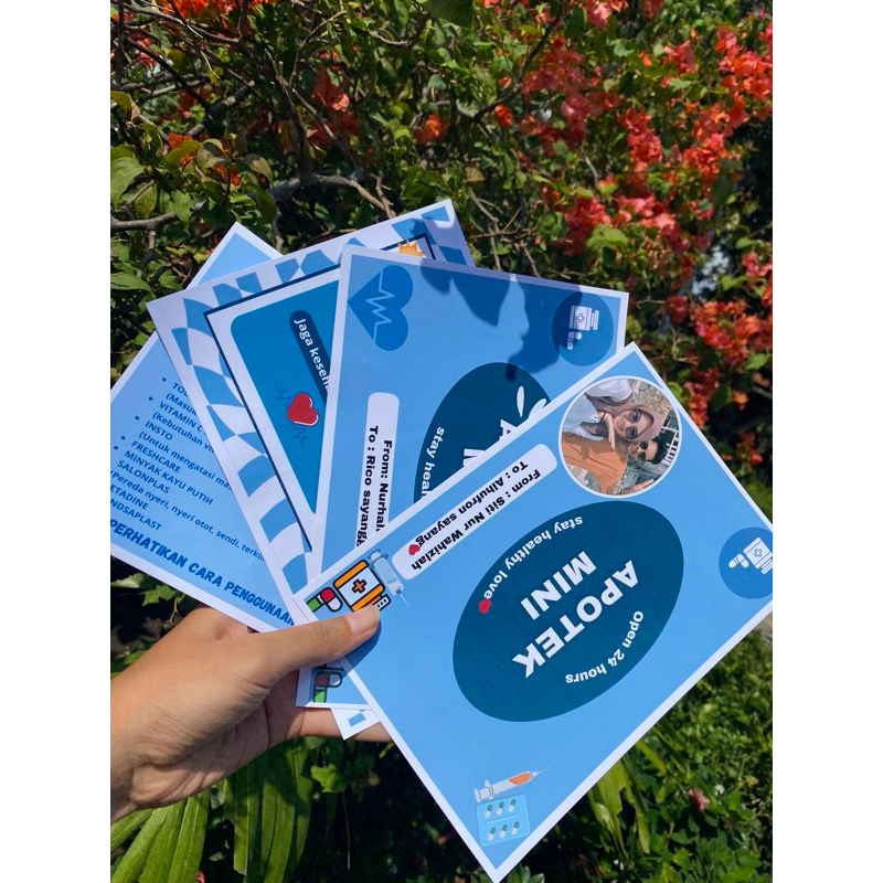 Jual STIKER APOTEK MINI KATALOG 1 BAHAN GLOSY DAN DOFF //2 STIKER ...