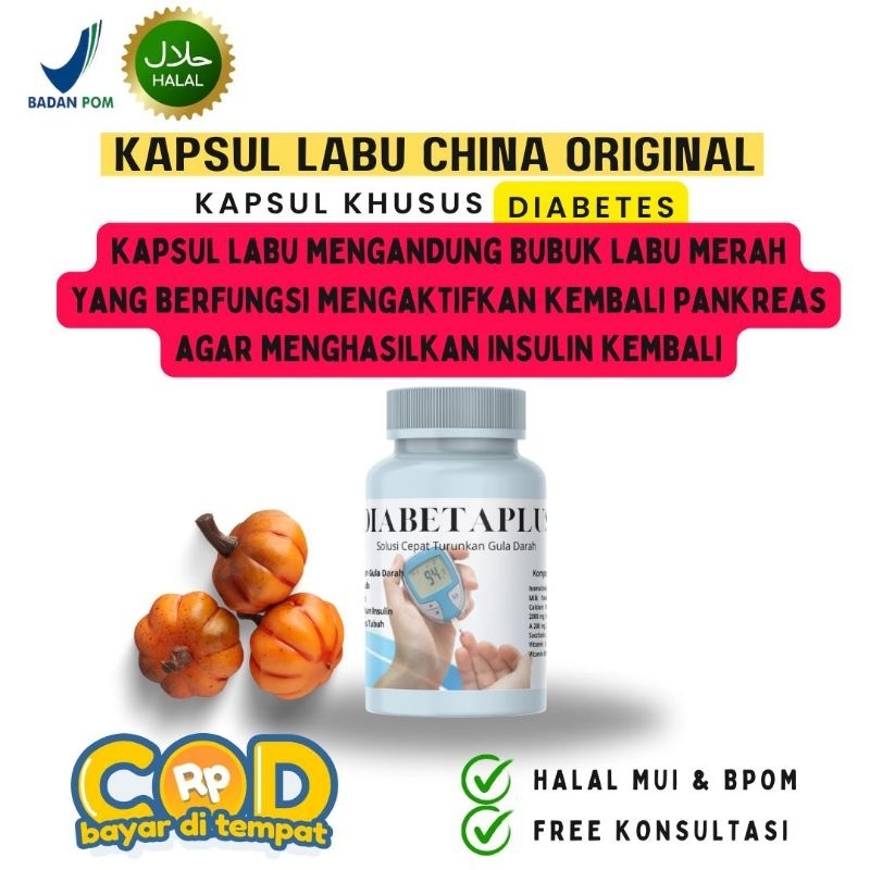 Jual Labu China Original Kapsul Hibis Diabetes | Shopee Indonesia