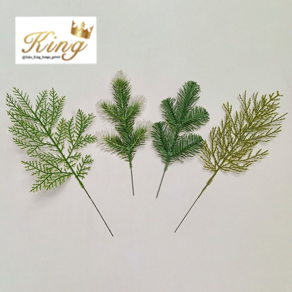 Jual Artifical Pine Cypress Branch Daun Palsu Bunga Palsu Daun Plastik ...
