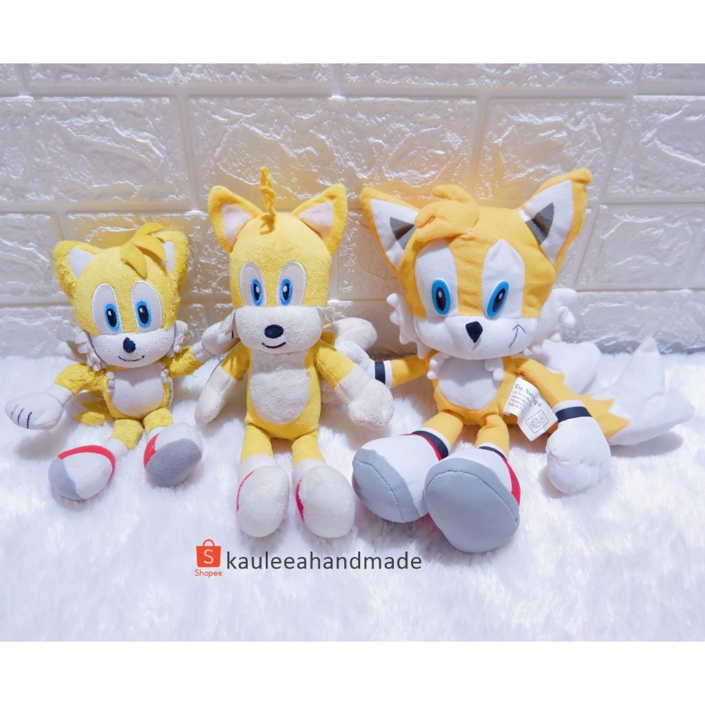 Jual Boneka sonic kuning tail tails the hedgehog werehog ori | Shopee ...