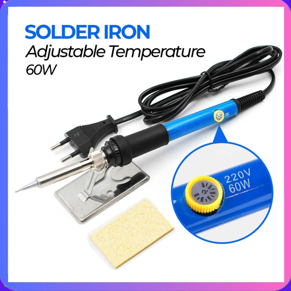 Jual Solder Adjustable Temperatur 200-450 Derajat Celcius 220V 60W ...