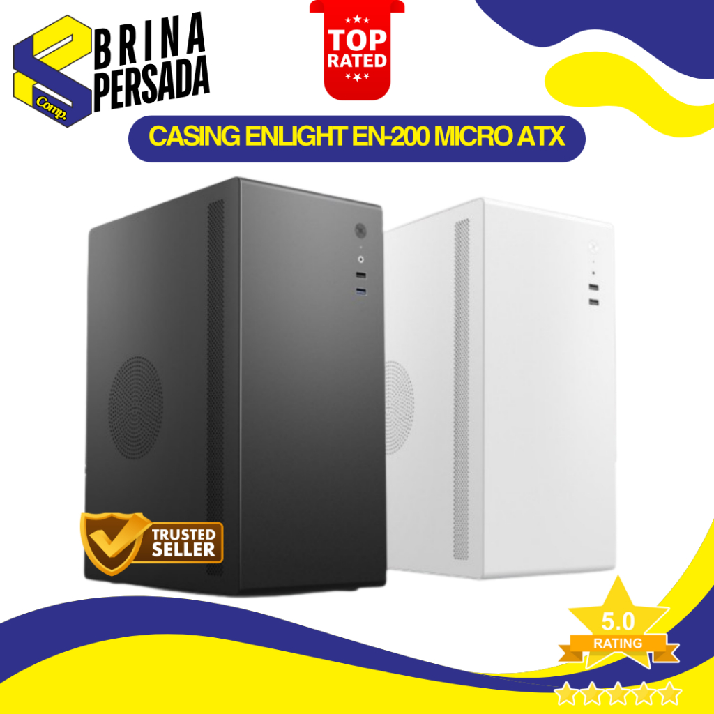 Jual CASING ENLIGHT EN-200 Micro ATX | Shopee Indonesia