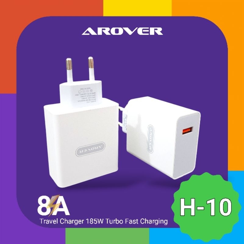 Jual Charger Type C 180W Vooc Fast Charging AROVER H-10 Original Quality | Shopee Indonesia