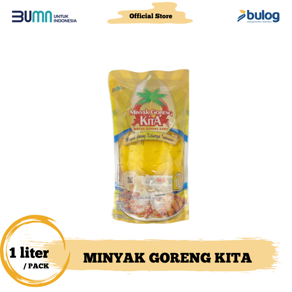 Jual BULOG - Minyak Goreng Kita Premium 1 Liter | Shopee Indonesia