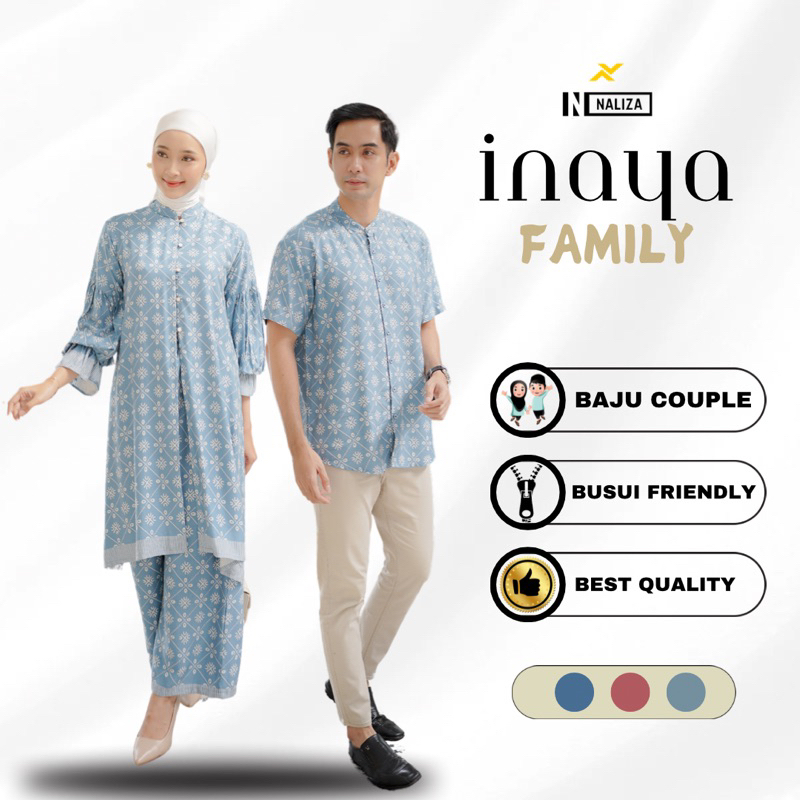 Jual Naliza - Inaya Family Couple / Set Keluarga / Baju Couple Keluarga ...