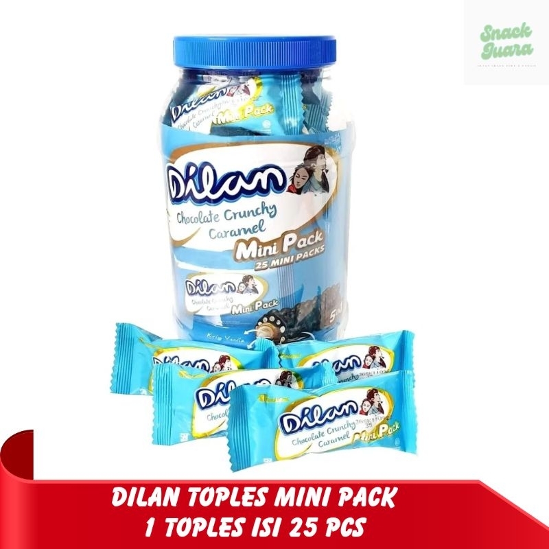 Jual DILAN CHOCOLATE MINI PACK TOPLES ISI 25 PC | Shopee Indonesia