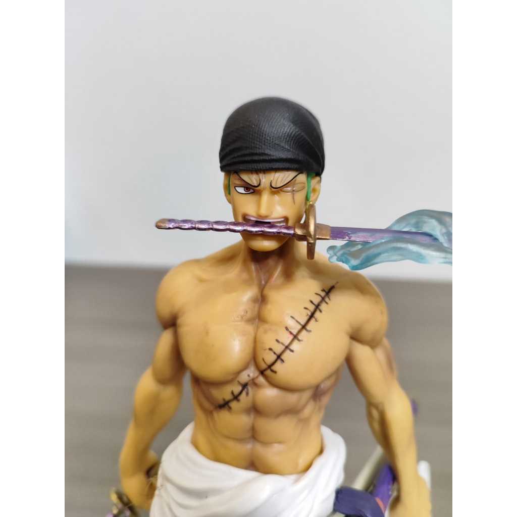 Jual Action Figure Zoro Wano One Piece Roronoa Zoro Samurai Ver. 24CM ...