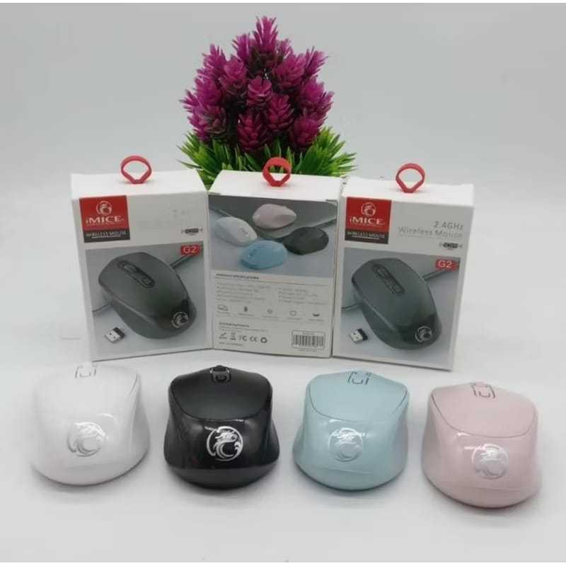 Jual MOUSE WIRELESS iMICE G2 | Shopee Indonesia